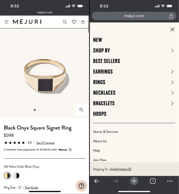 Top 25+ eCommerce Mobile Site Examples You Can Learn From [2025]